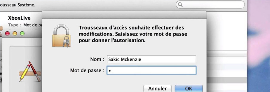 Ajout d’un mot de passe pour protéger un dossier Apple